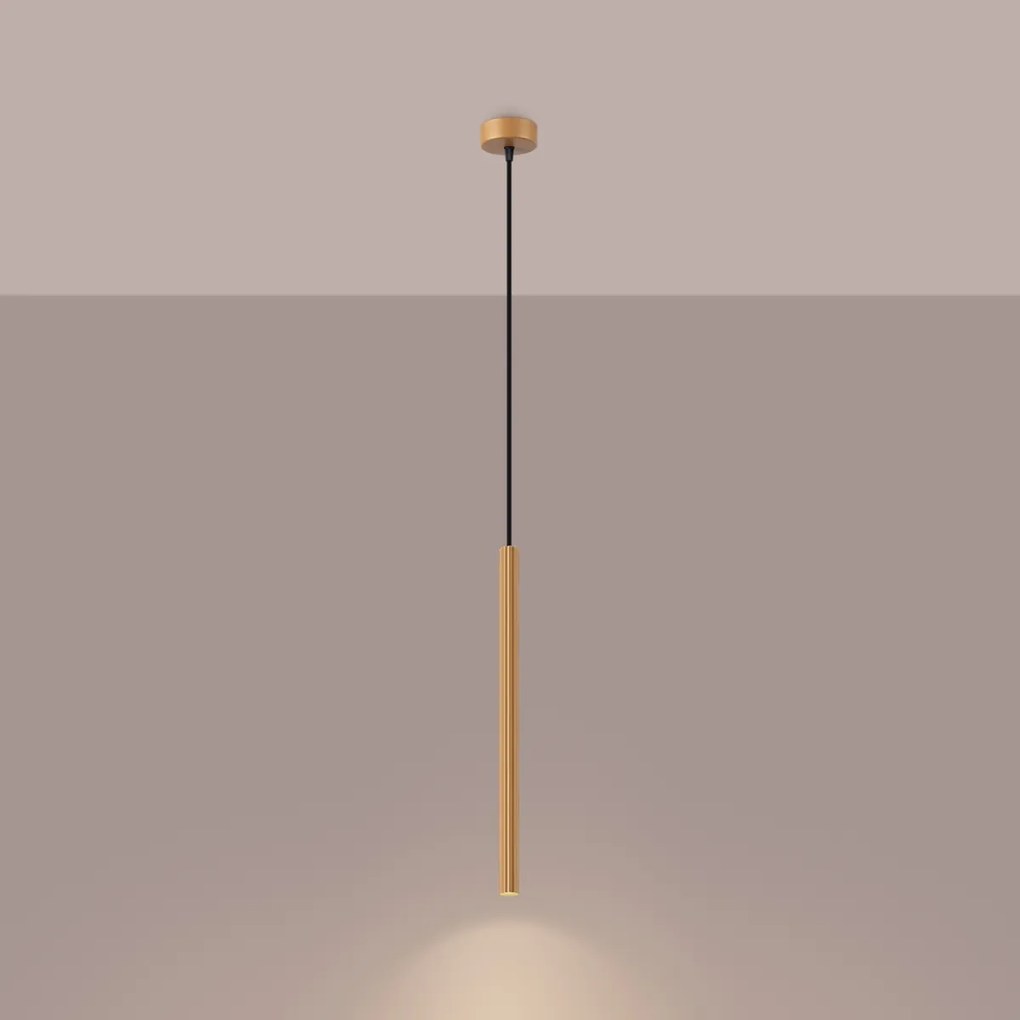 Sollux Lighting Závěsné svítidlo ARCHE 1 zlaté