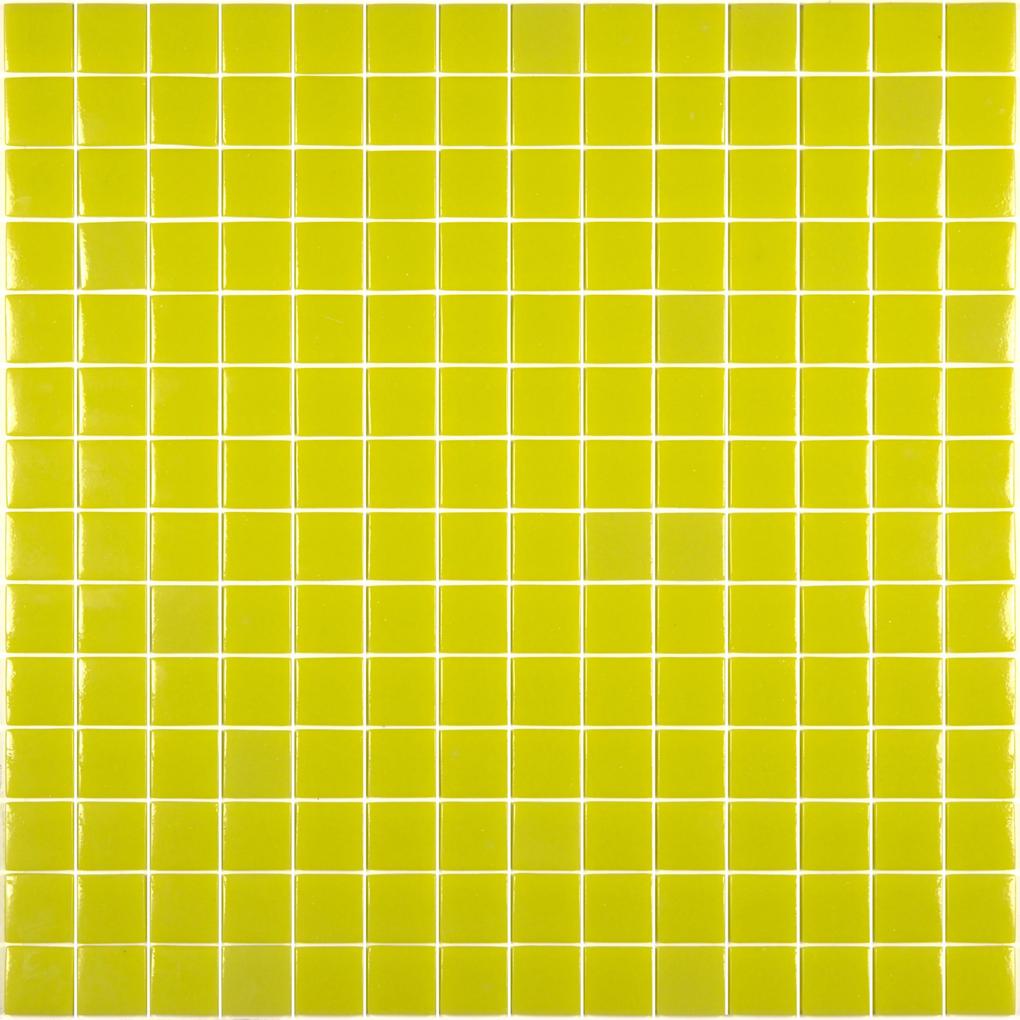Hisbalit Skleněná mozaika žlutá Mozaika 301C LESK 2,5x2,5 2,5x2,5 (33,3x33,3) cm - 25301CLH
