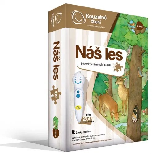 Albi PUZZLE NÁŠ LES (Kouzelné čtení)