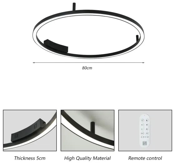 Immax NEO 07246-80 -LED Stmívatelné svítidlo FINO LED/55W/230V 80cm Tuya + DO