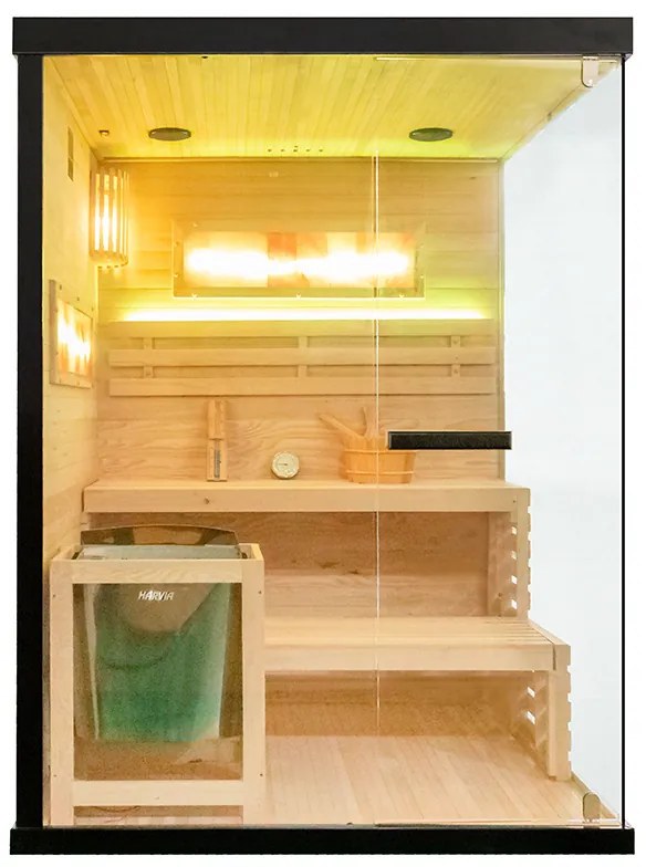 BPS-koupelny Finská sauna Relax HYD-4783 140x150, 3-4 osoby