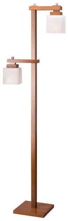 Stojací moderní lampa SUBUSO, 2xE27, 60W, světle hnědá Ruel SUBUSO LP 2.33