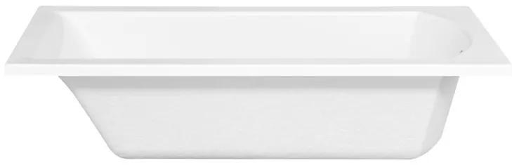 BESCO Obdélníková vana SHEA Nožičky k vaně - Bez nožiček, Rozměr vany - 140 × 70 cm - VANSHEA140