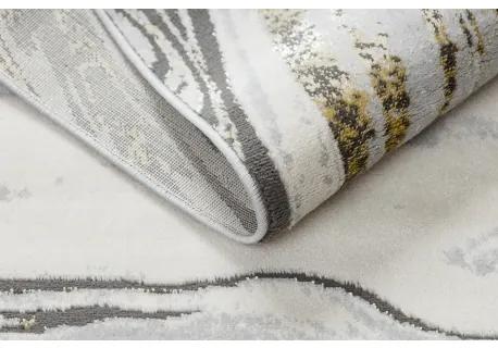 Dywany Luszczow Kusový koberec LIRA E1686 Abstraktní, šedá / zlatá Rozměr koberce: 240 x 330 cm