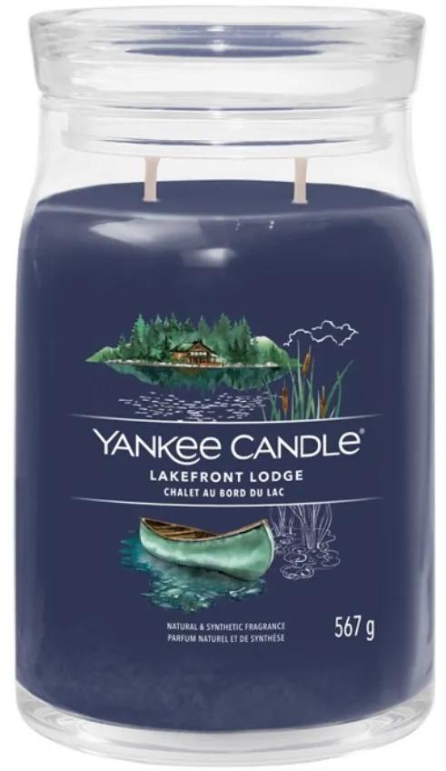 OnaDnes -20% Velká vonná svíčka Yankee Candle Lakefront Lodge Signature