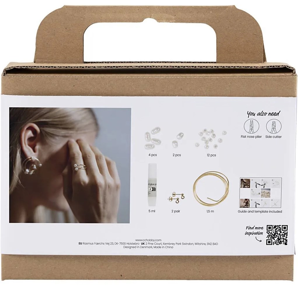 Creativ Company Kreativní sada Mini Craft Kit Jewellery Wire Earrings