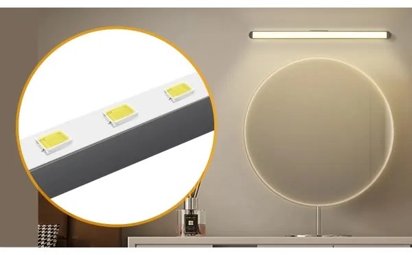 Aigostar - LED Stmívatelné nabíjecí osvětlení zrcadla LED/2,9W/5V
