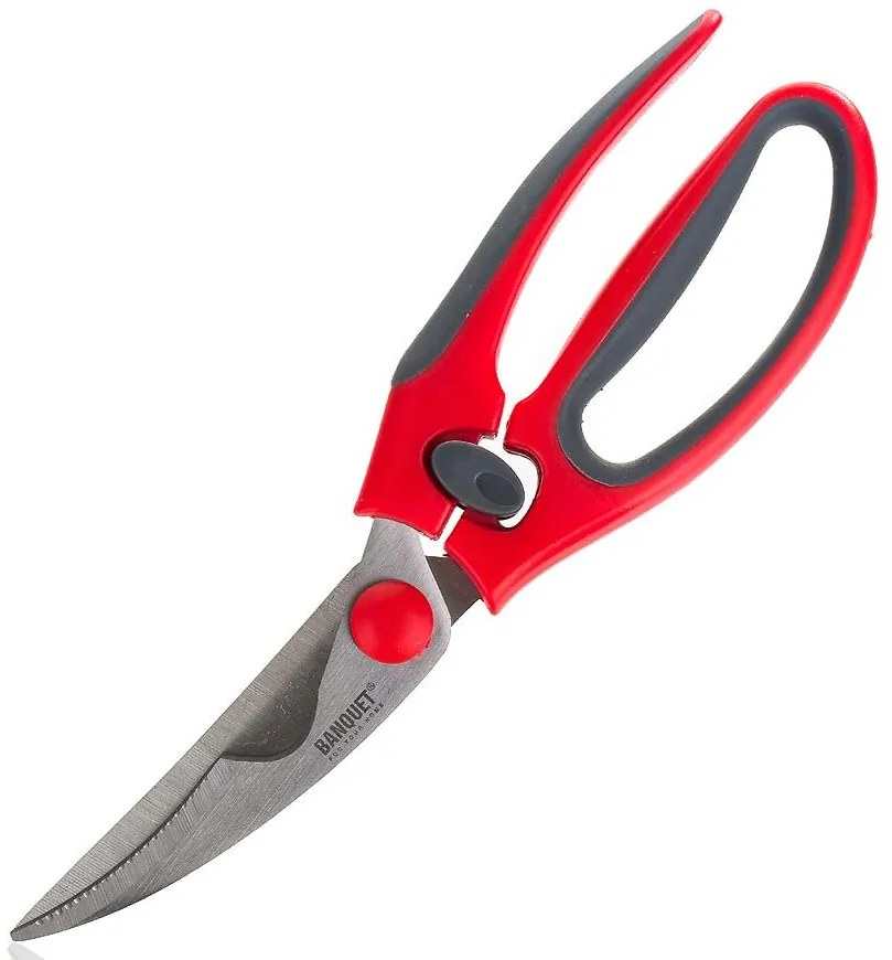 Nůžky na drůbež 24cm culinaria red