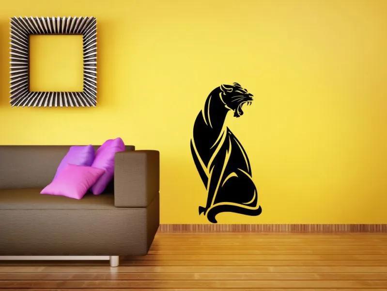 Samolepka na zeď- Art puma | BIANO