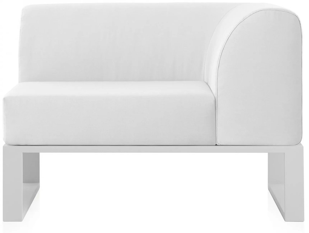 Designové zahradní sedačky Ploid Corner Module Right