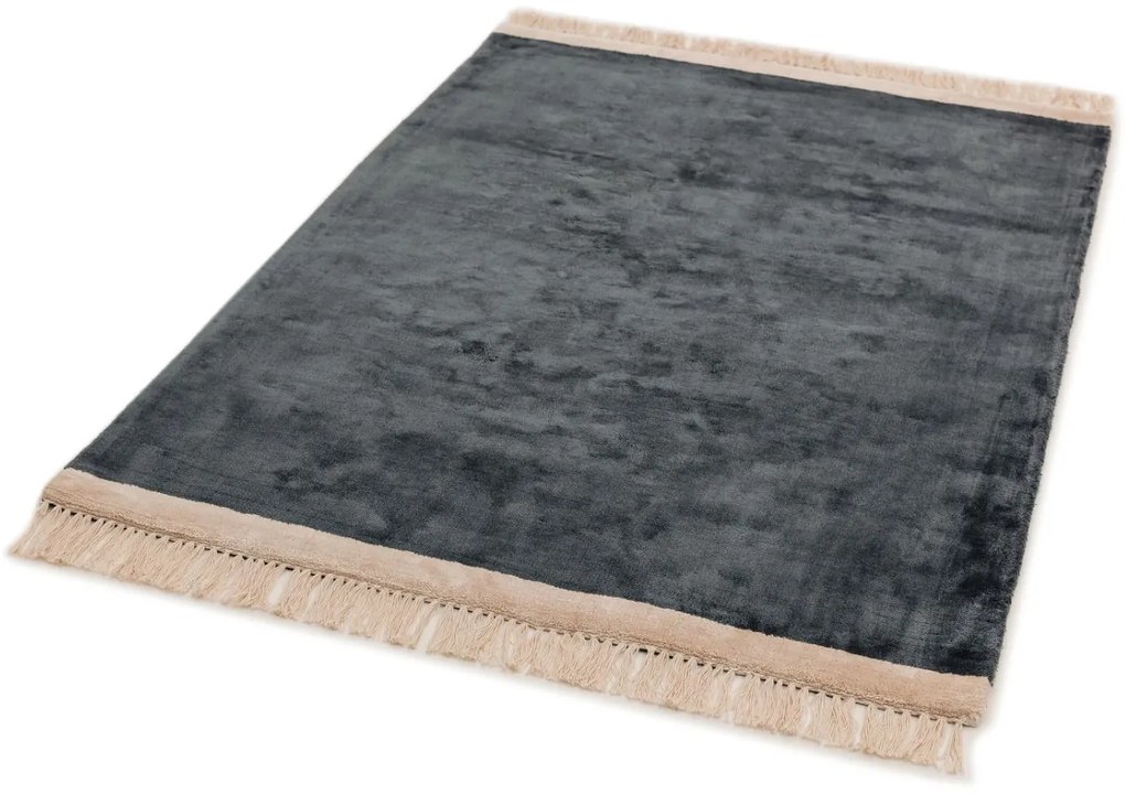 Černý koberec Challenger Petrol Pink Rozměry: 160x230 cm