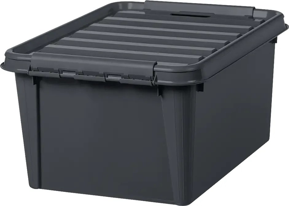 Smartstore Taupe Box s víkem, 50 × 39 × 26 cm, 32 l, šedá