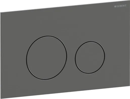 Geberit Sigma40 ovládací tlačítko ocel černý chrom 115.628.QD.1