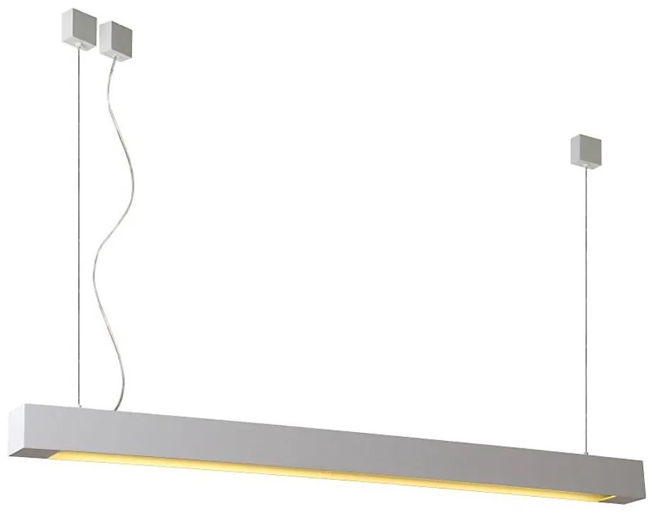 Lucide 23418/56/31 - Závěsné svítidlo LINO 2xG5/28W/230V bílé