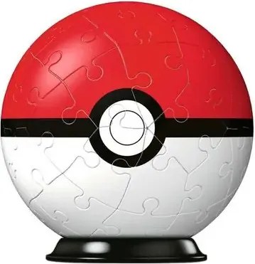 Ravensburger 3D Puzzle Puzzle-Ball Pokémon / 54 dílů / 8.1 cm