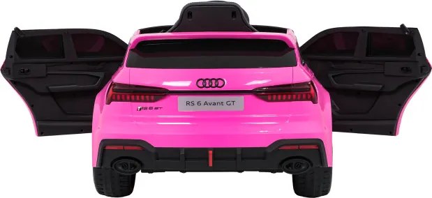 Elektrické autíčko Audi RS6 Avant GT růžové