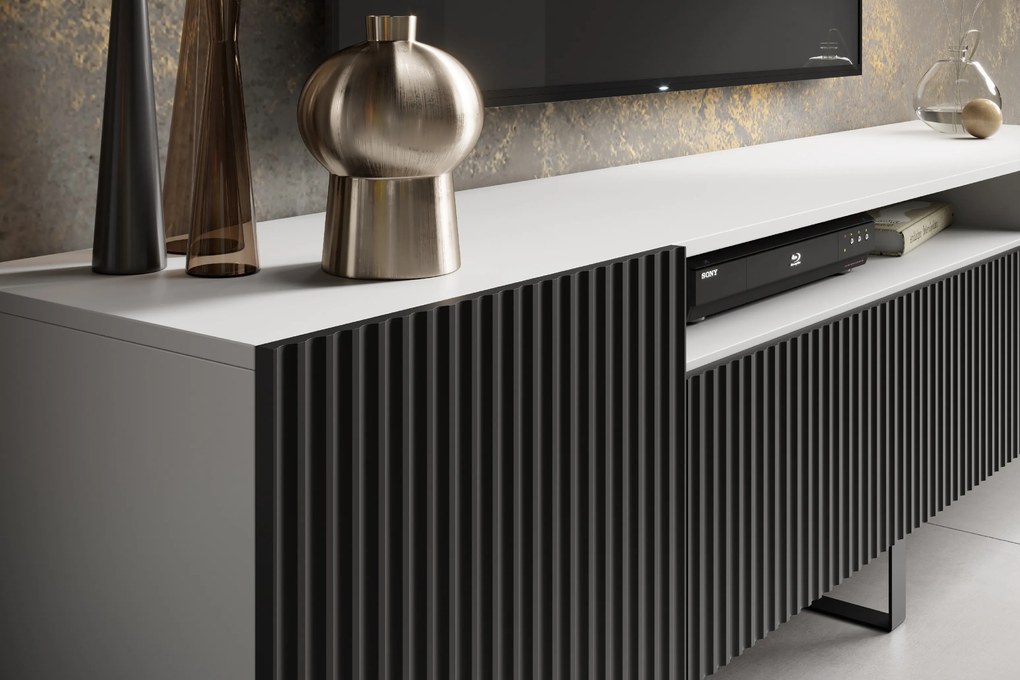 ADRK Furniture RTV skříňka NOEMI Stojící ADRK-RTV-NOES-WB