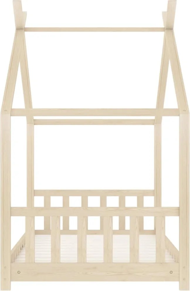 Rám dětské postele masivní borovice 70 x 140 cm 283364