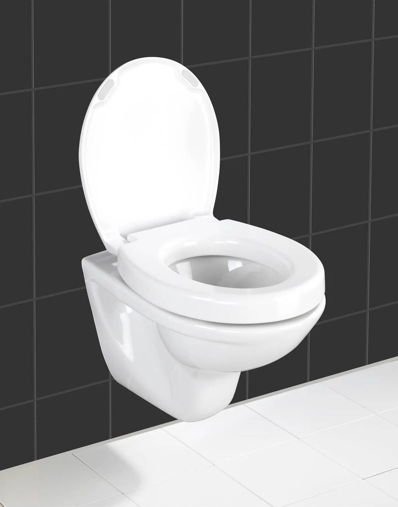 Toaletní sedadlo Secura Comfort WENKO, pohodlné toaletní sedadlo Duroplast Easy-Close