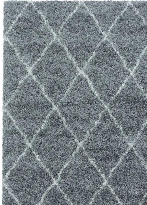 Kusový koberec Alvor Shaggy 3401 grey - 160 x 230 cm