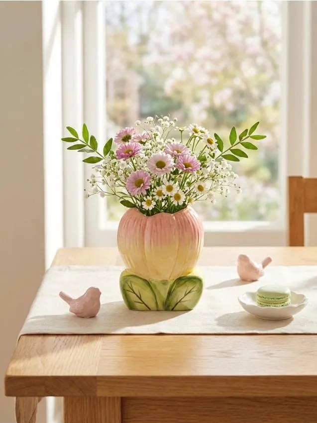 Sinsay - Květináč ve tvaru tulipánu - vícebarevná