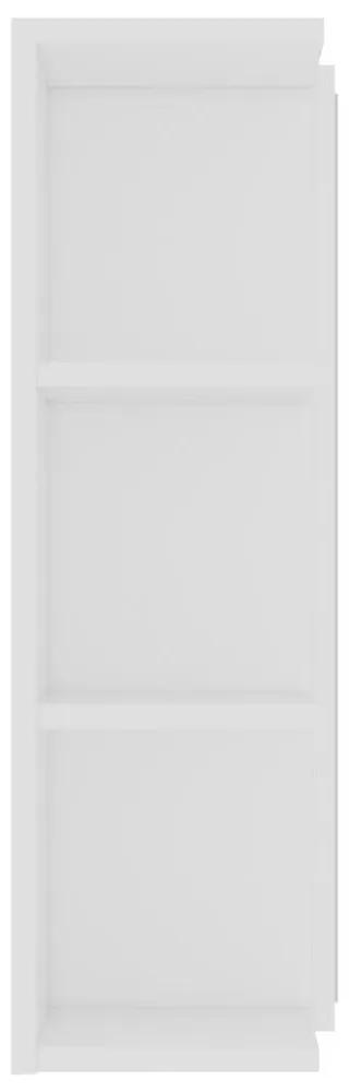 Petromila Koupelnová skříňka se zrcadlem bílá 80 x 20,5 x 64 cm kompozit