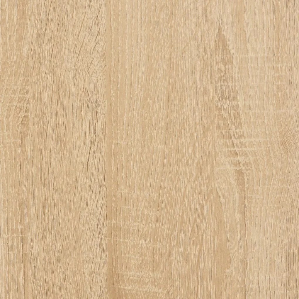 vidaXL Skříň highboard 34,5 x 34 x 180 cm kompozitní dřevo [3190064] Barva: Černá