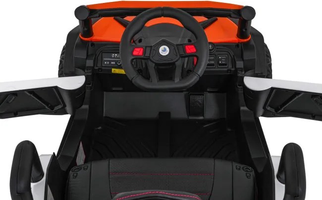 Elektrické autíčko Buggy Madman UTV-MX bílé