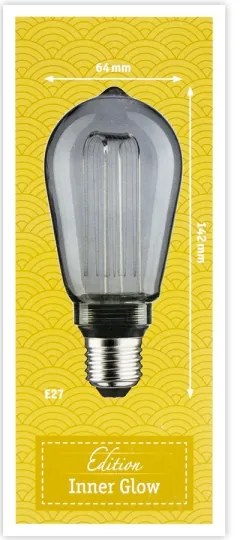 LED Žárovka INNER ST64 E27/3,5W/230V 1800K - Paulmann 28880