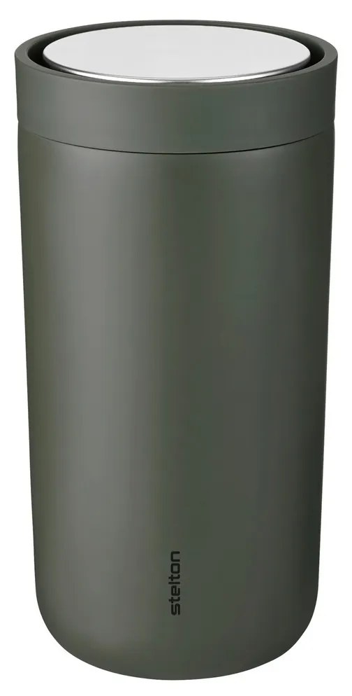 Termohrnek 0,2 l Stelton TO-GO CLICK - soft dark forest