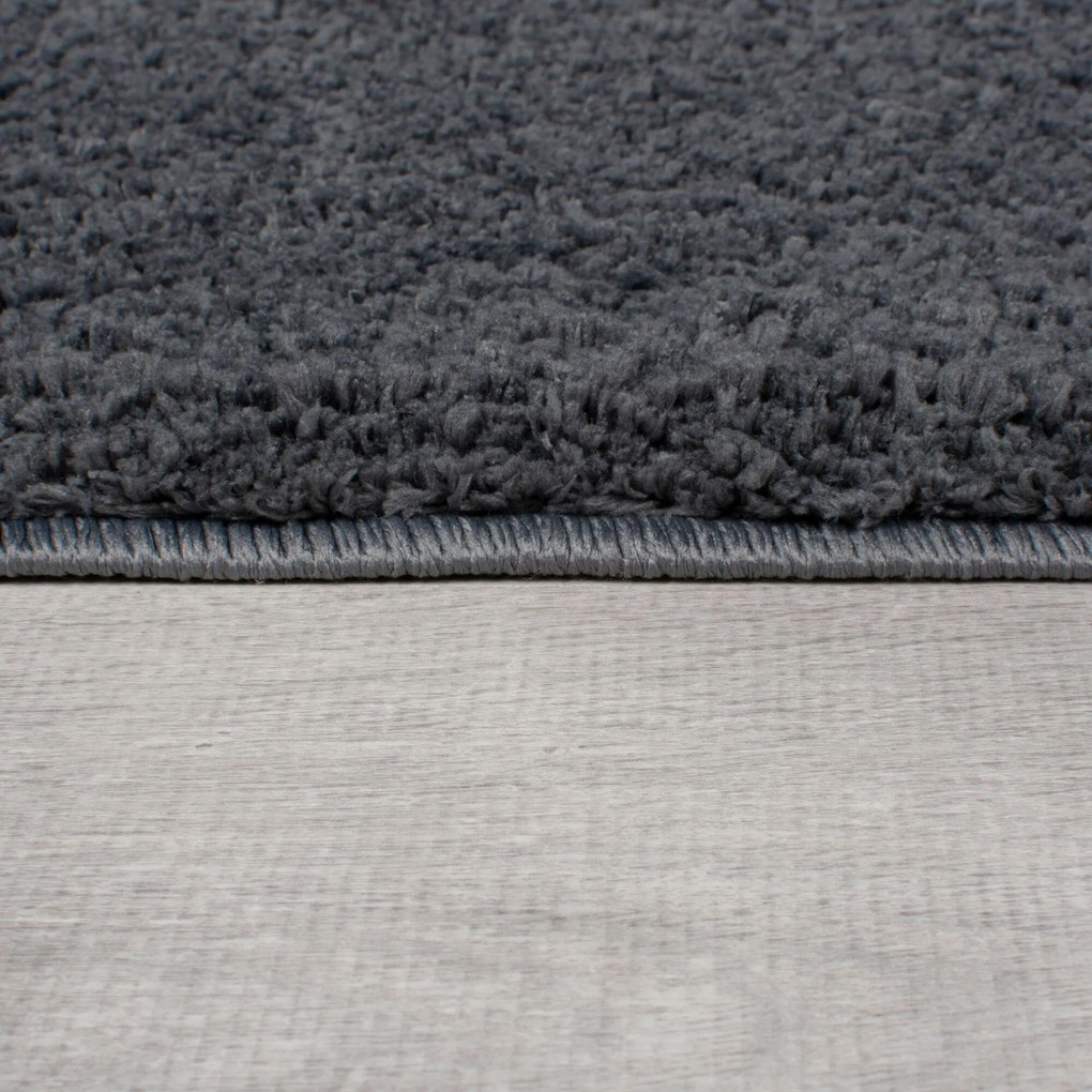 Flair Rugs koberce Kusový koberec Snuggle Grey kruh ROZMĚR: 133x133 (průměr) kruh