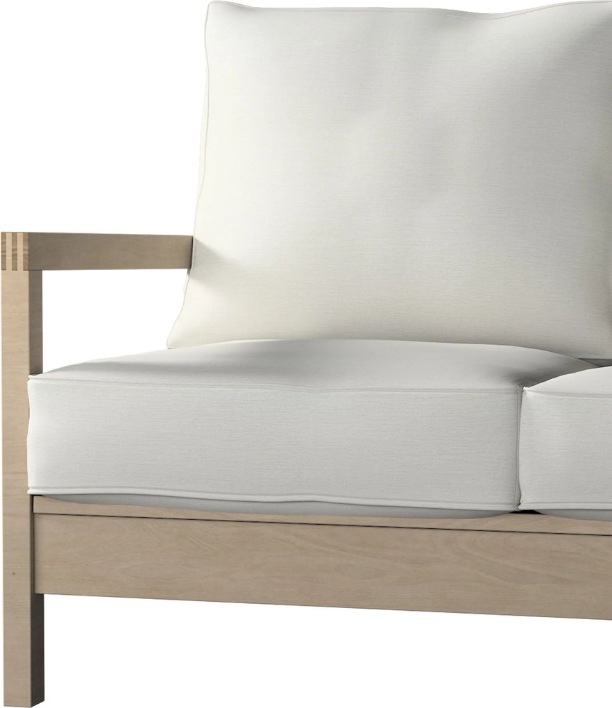 Potah na pohovku IKEA Lillberg 3-místná nerozkládací barva šedá látka lesklé, pletený vzor, sametová