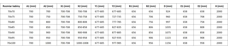 Mexen Lunar-B Duo výklopný sprchový kout 70 x 70 cm, čiré sklo, měděná matná, 832-070L-070P-65-00