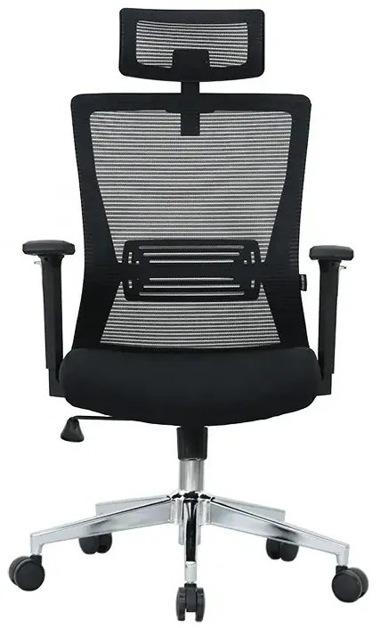 Kancelářská ergonomická židle Neoseat JENNY — černá, nosnost 150 kg (rozbaleno)