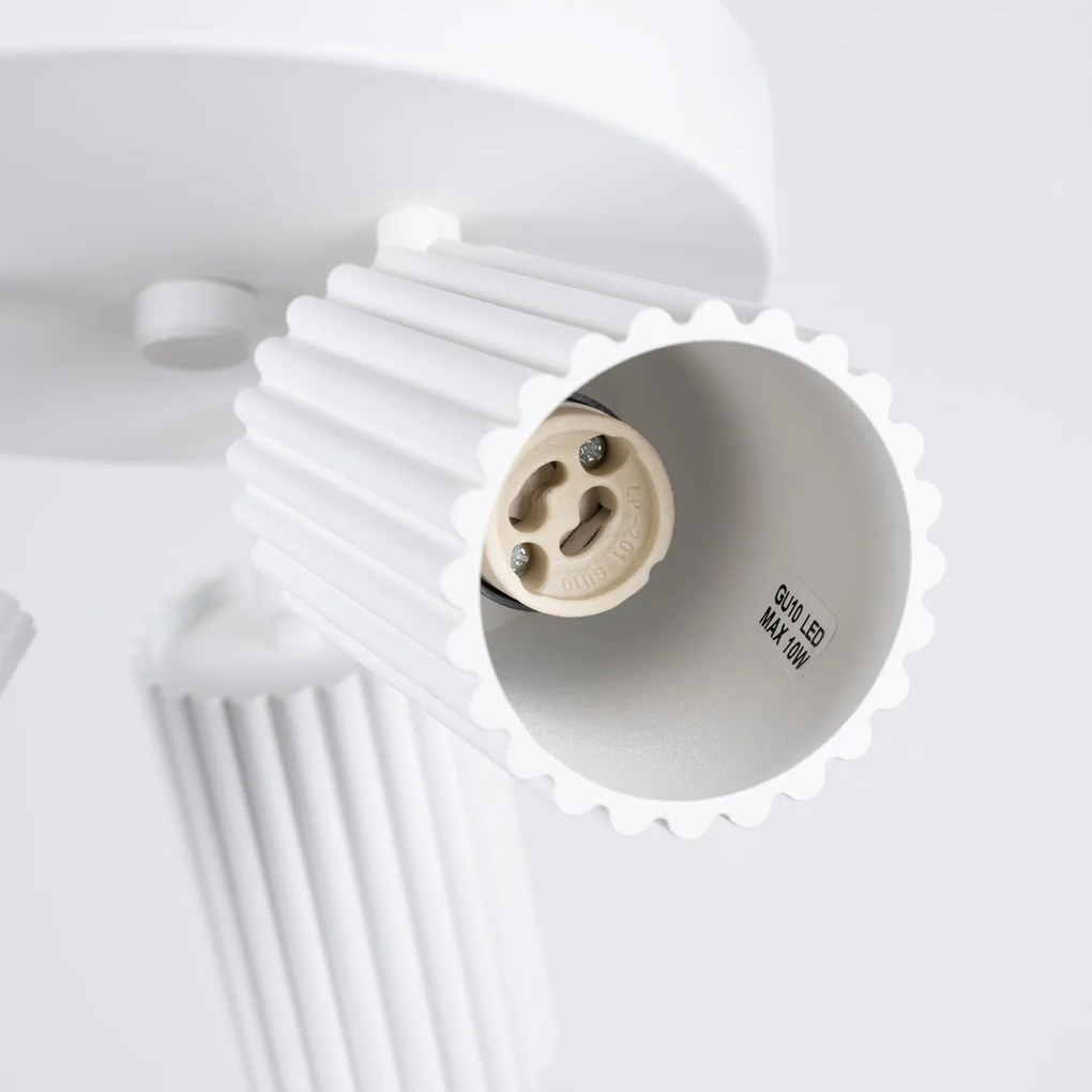 Sollux Lighting Stropní svítidlo KARBON 3P bílé