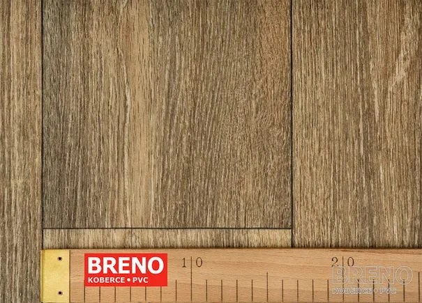 Breno PVC AMBIENT Havanna Oak 669D – tmavé dřevo, šíře 300 cm