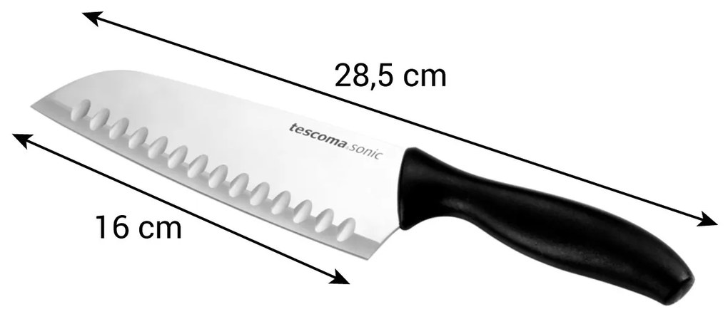 TESCOMA Nůž Santoku SONIC 16 cm