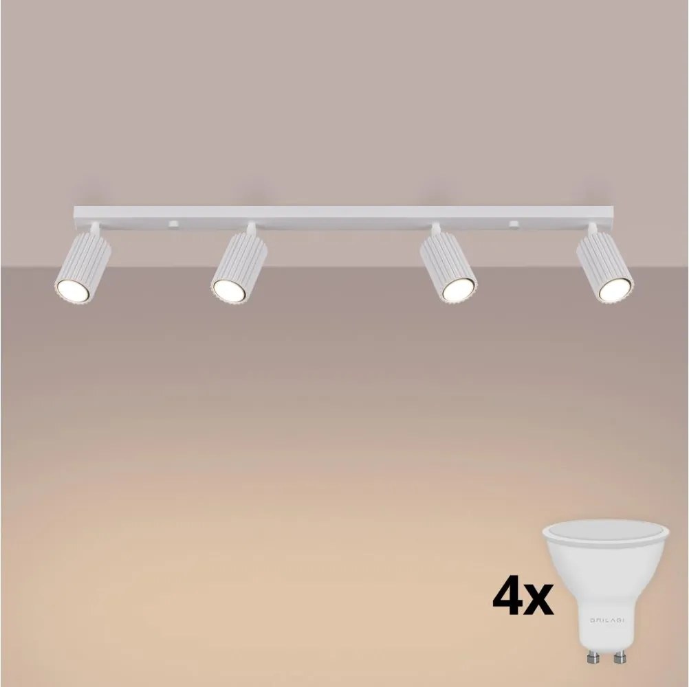Brilagi - LED Bodové svítidlo CRESTO 4xGU10/10W/230V bílá