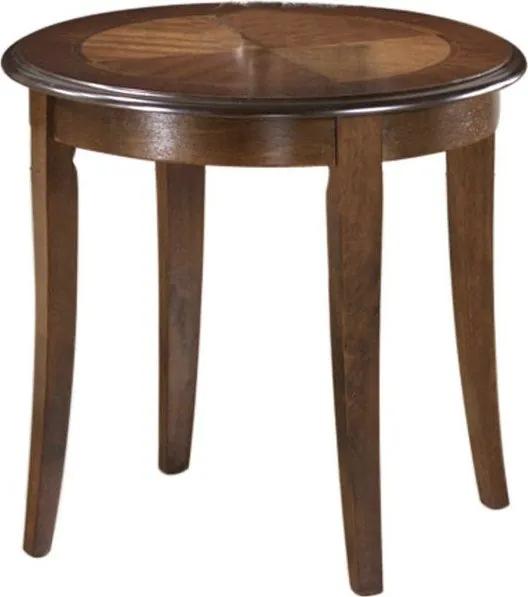 Casarredo - Komfort nábytek Kulatý konferenční stolek CALIFORNIA D tmavý ořech