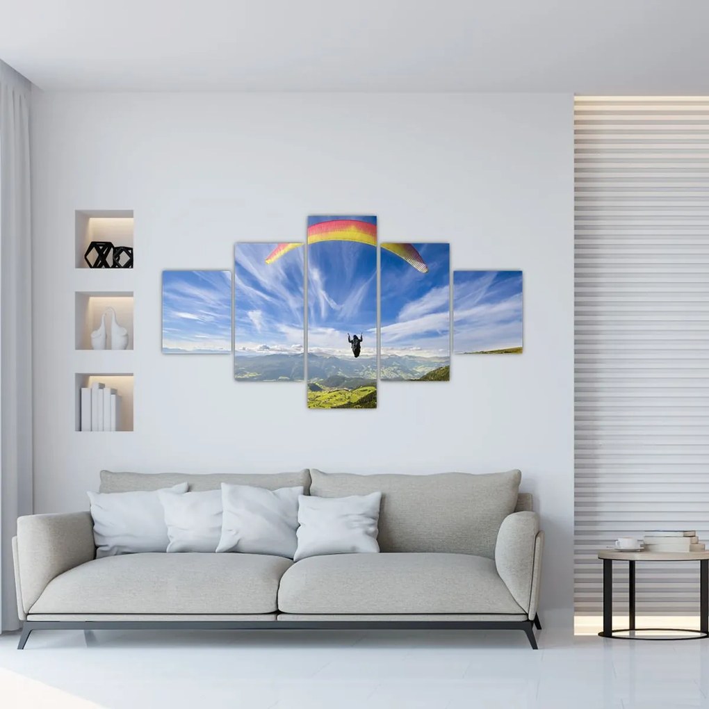 Obraz - Paragliding (125x70 cm)