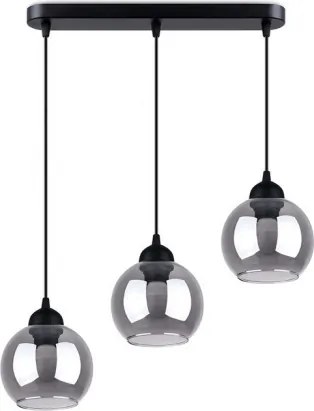 Závěsné svítidlo SOLLUX ALINO 3 černé E27 3x60W bez žárovky SL.1142