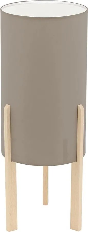 Eglo 97893 - Stolní lampa CAMPODINO 1xE27/60W/230V výška 400mm taupe