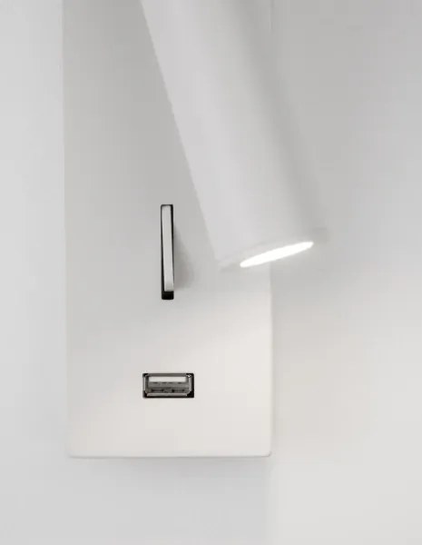 Moderní nástěnné svítidlo Fuse 6 bílé