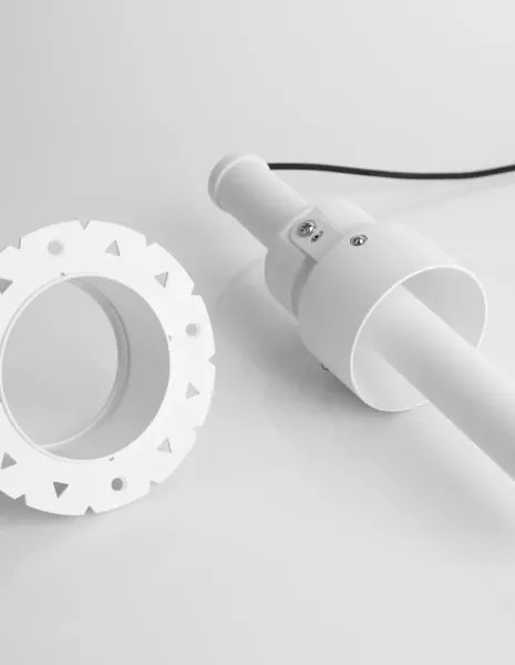 Designové stropní svítidlo Ovo bílé