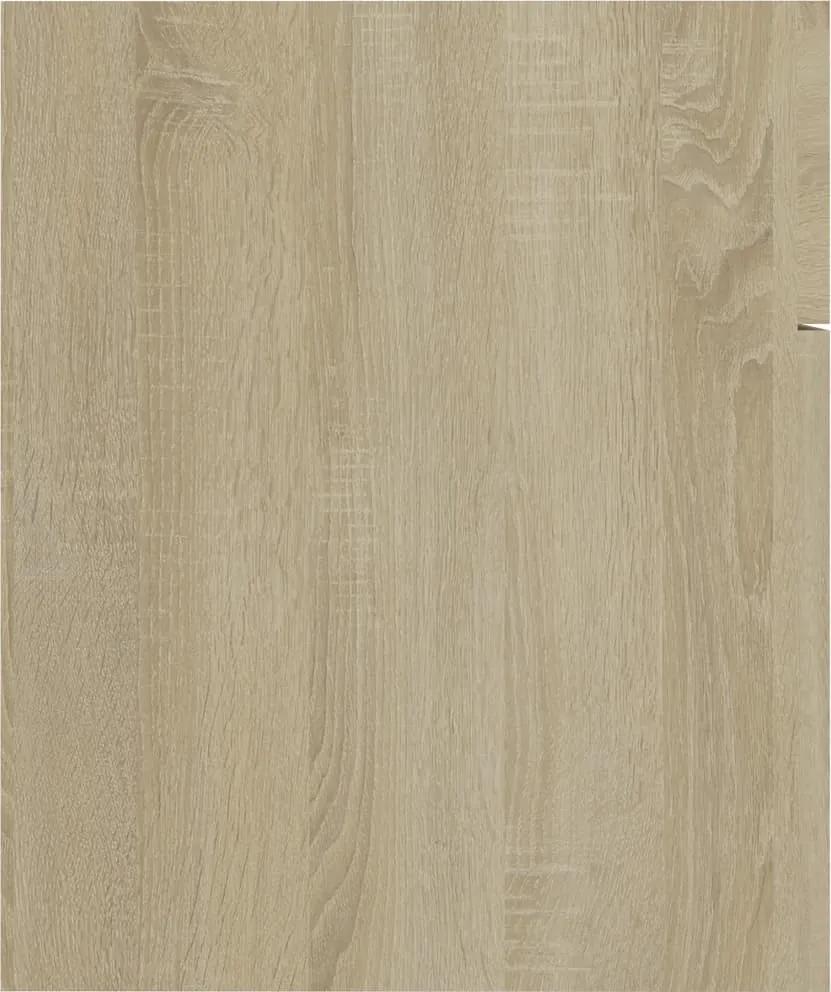 vidaXL Skříňka pod umyvadlo 60 x 38,5 x 46 cm dřevotříska [804652] Barva: bílá s vysokým leskem