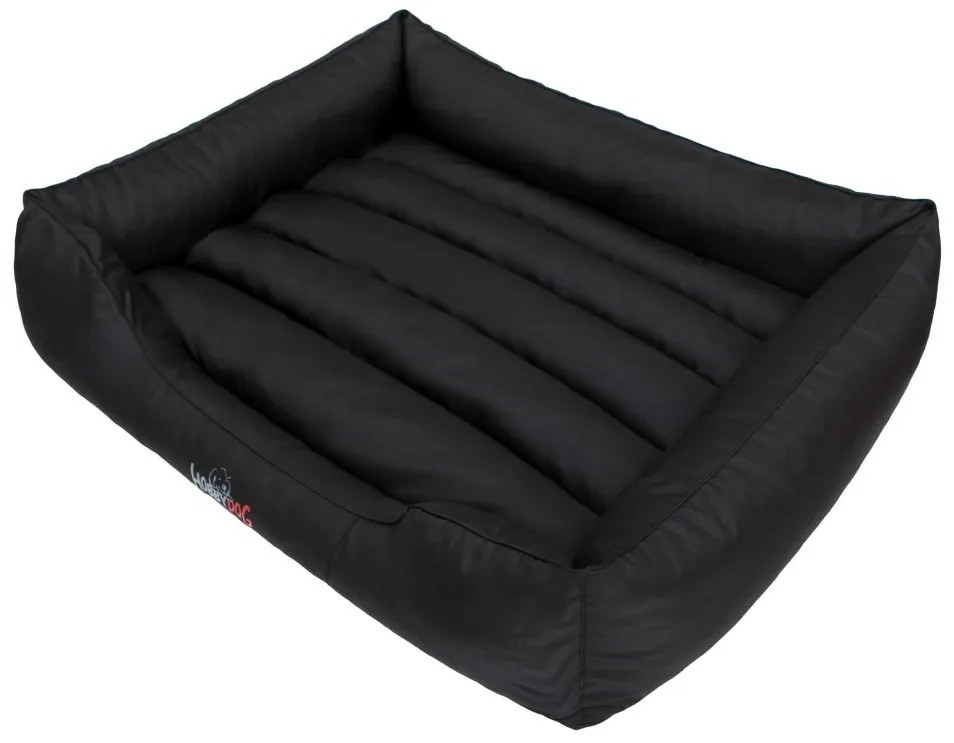 HobbyDog Pelíšek pro psa Comfort - černý VELIKOST: XXL 110 x 90 cm (85 x 60 cm)