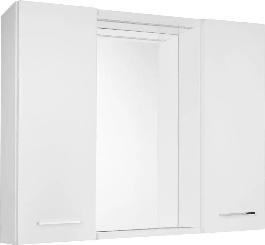 Aqualine Aqualine, ZOJA/KERAMIA FRESH STRIP galerka s LED osvětlením, 70x60x14cm, bílá, 45025S
