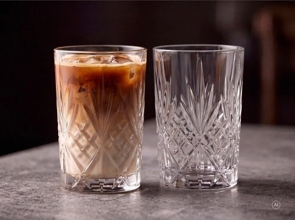 Křišťálové sklenice v sadě 6 ks 250 ml Melodia – Lyngby Glas