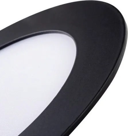 Podhledové LED svítidlo Kanlux ROUNDA V2LED 6W-WW-B teplá bílá 33562