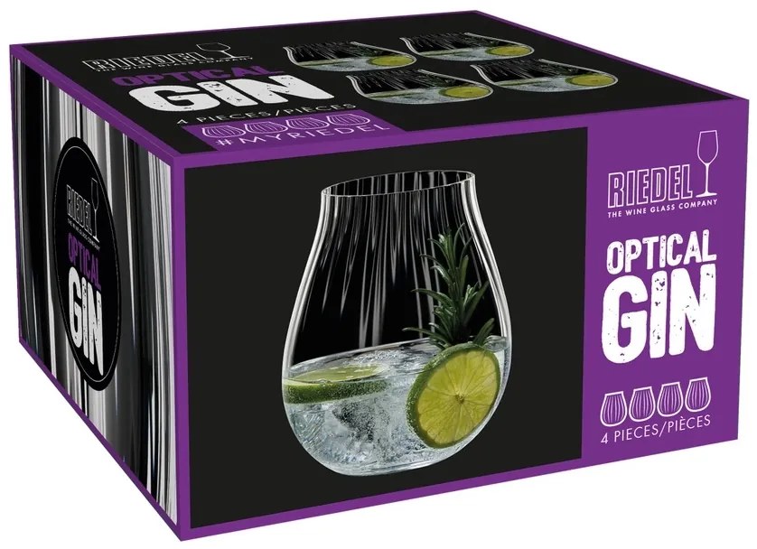 Riedel křišťálové sklenice na gin Optical O 762 ml 4KS